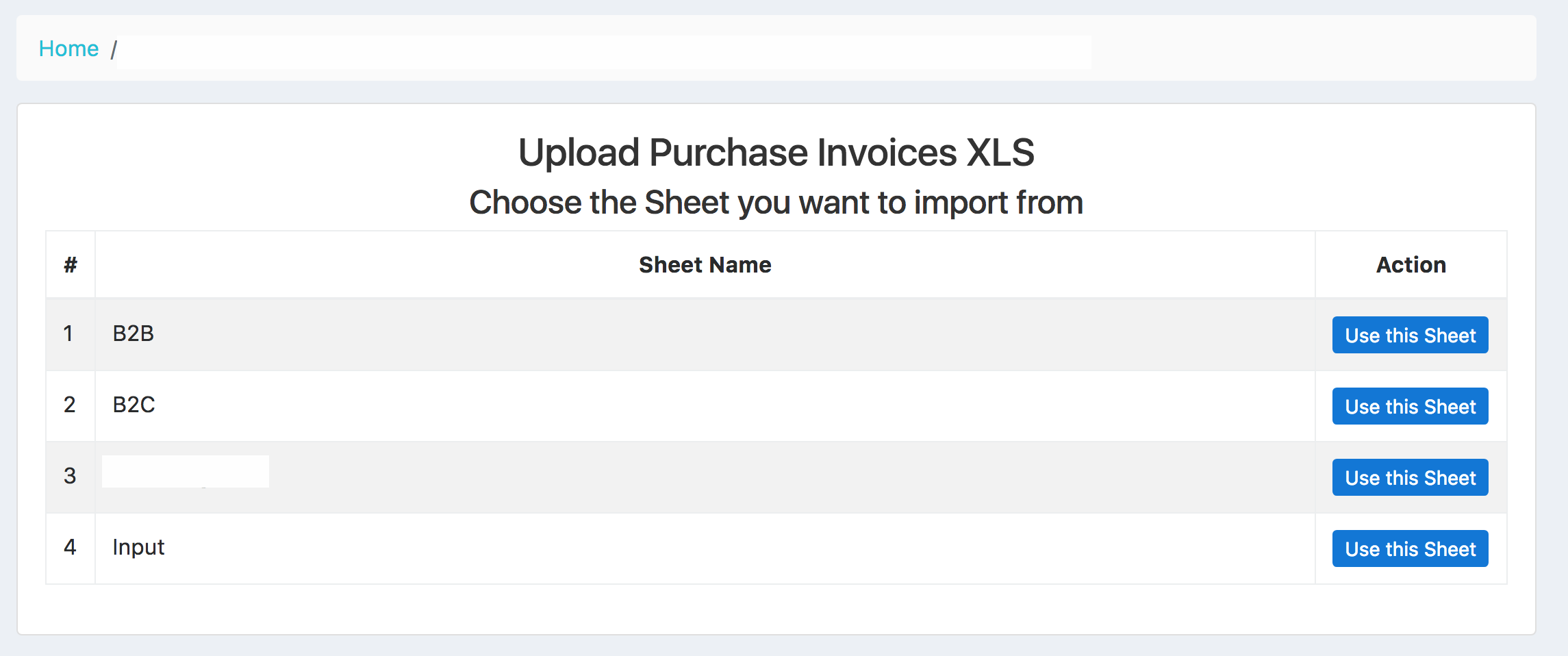 Bulk Upload Purchase Invoices through Excel