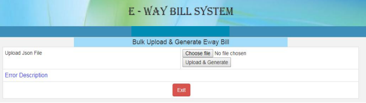 How To Generate E Way Bill Using E Way Bill Portal