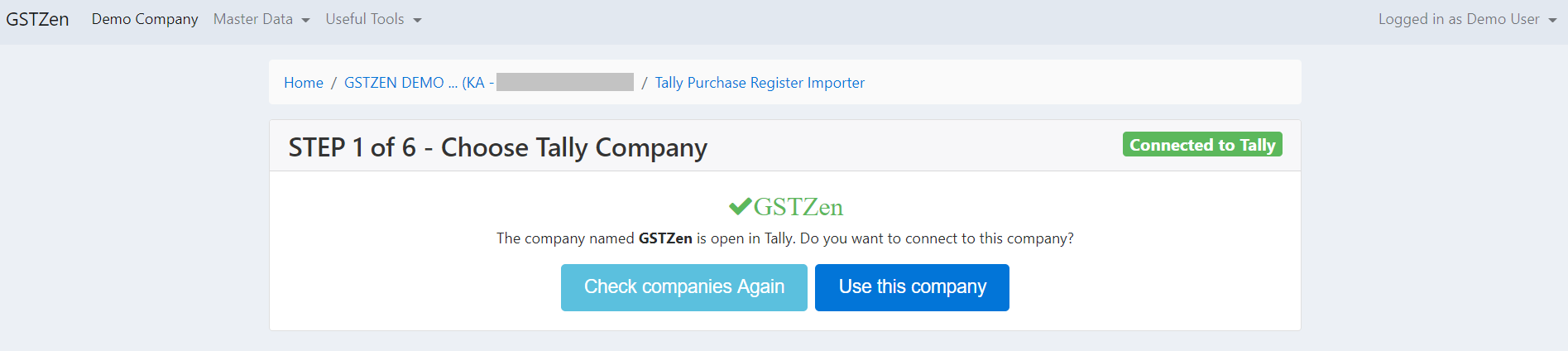 How to Setup Tally to work with GSTZen - GSTZen