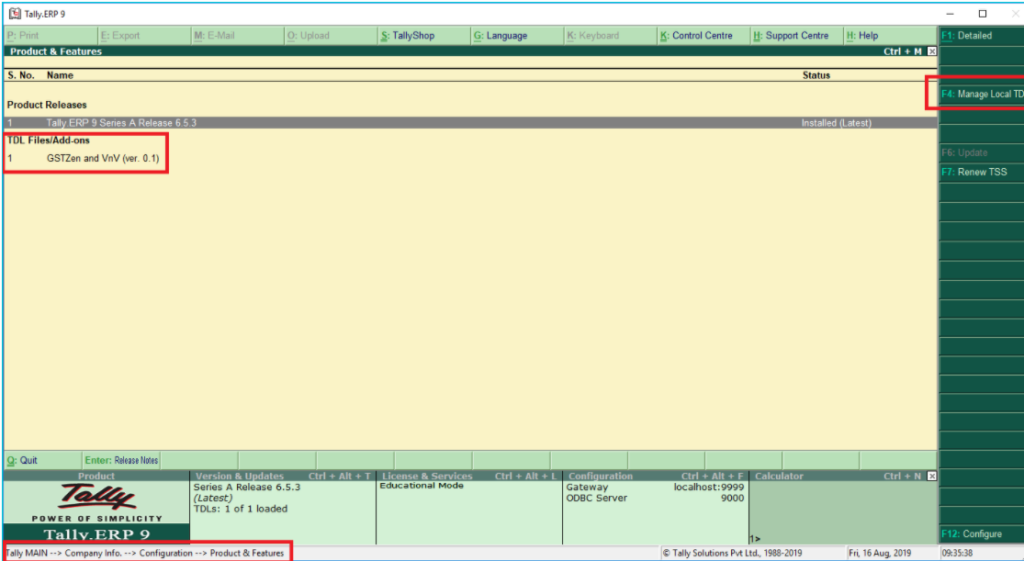 Tally Sales Integration – GSTR 1 Reconciliation Tally Sales Integration – GSTR 1 Reconciliation
