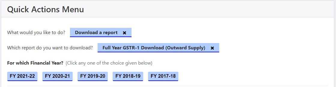 Download GSTR 1 through GSTZen Download GSTR 1 through GSTZen